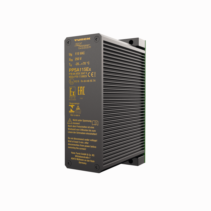 Sistema de E/S excom - Conversor, 115 VCA